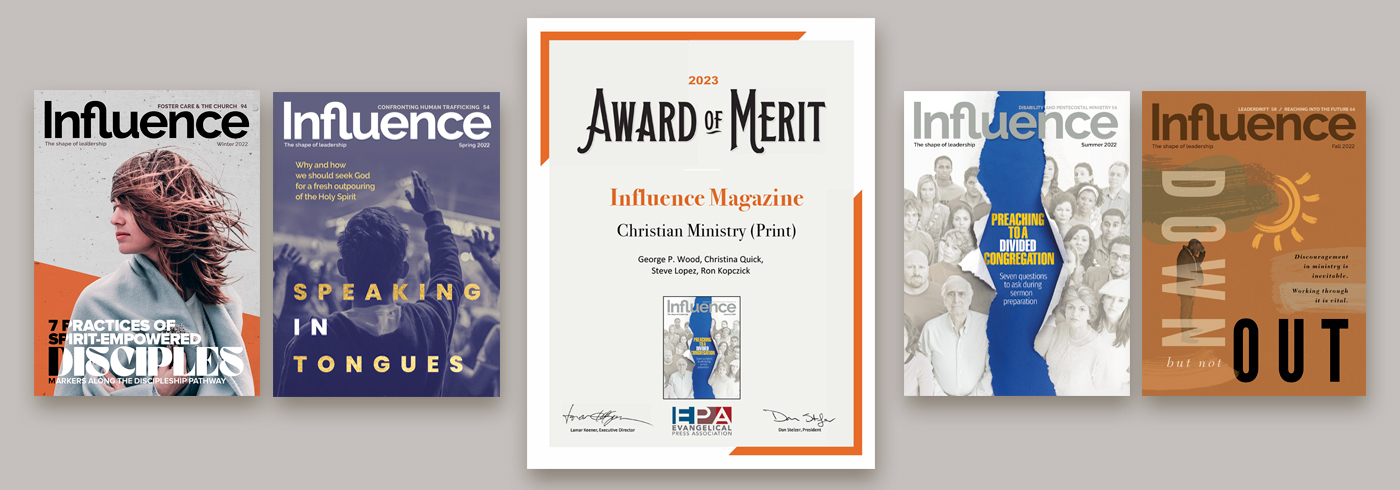 Influence Magazine | Influence Garners Christian Publishing Awards